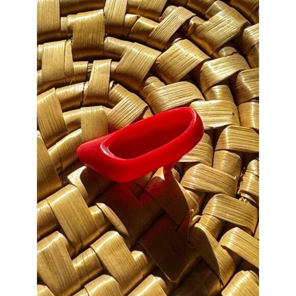 Mattel | Toys | Vintage Mattel Barbie Red Spike Closed Pointed Toe ...